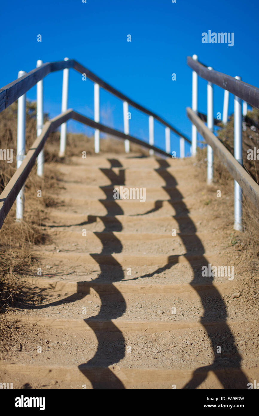 Steps in the sun Stock Photo - Alamy