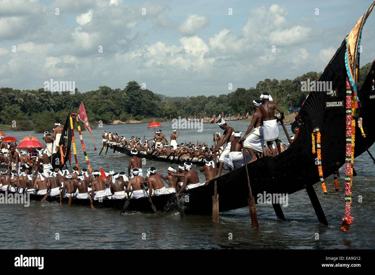 Aranmula Vallamkali (Aranmula Snake Boat Race) festival, held during ...