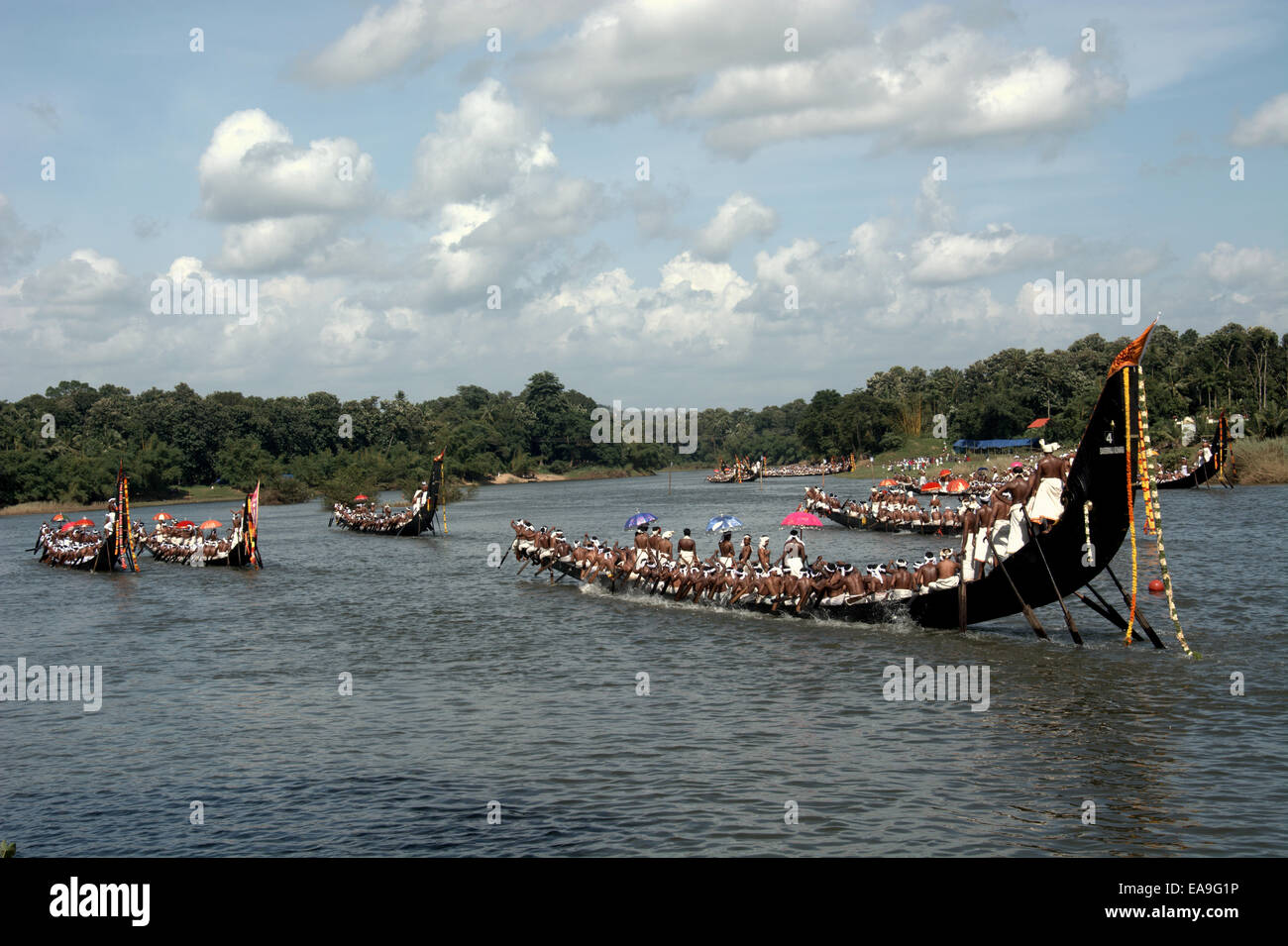 Aranmula Vallamkali (Aranmula Snake Boat Race) festival, held during ...