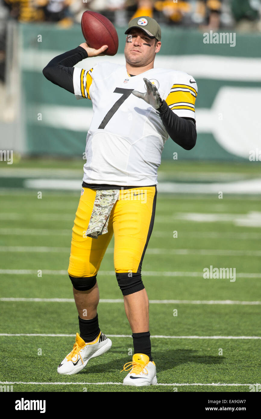East Rutherford, New Jersey, USA. 09th Nov, 2014. Pittsburgh Steelers ...