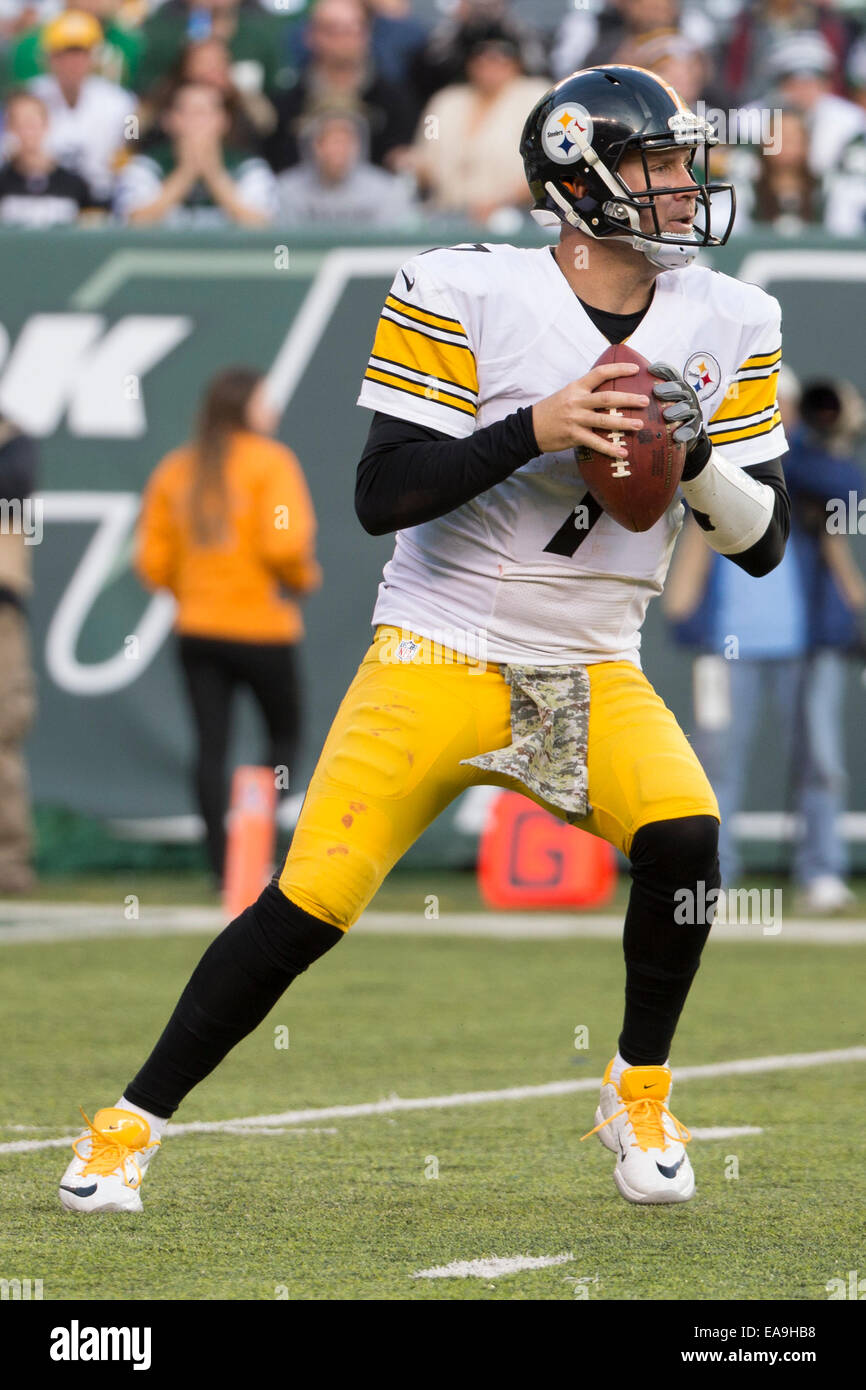 East Rutherford, New Jersey, USA. 09th Nov, 2014. Pittsburgh Steelers ...