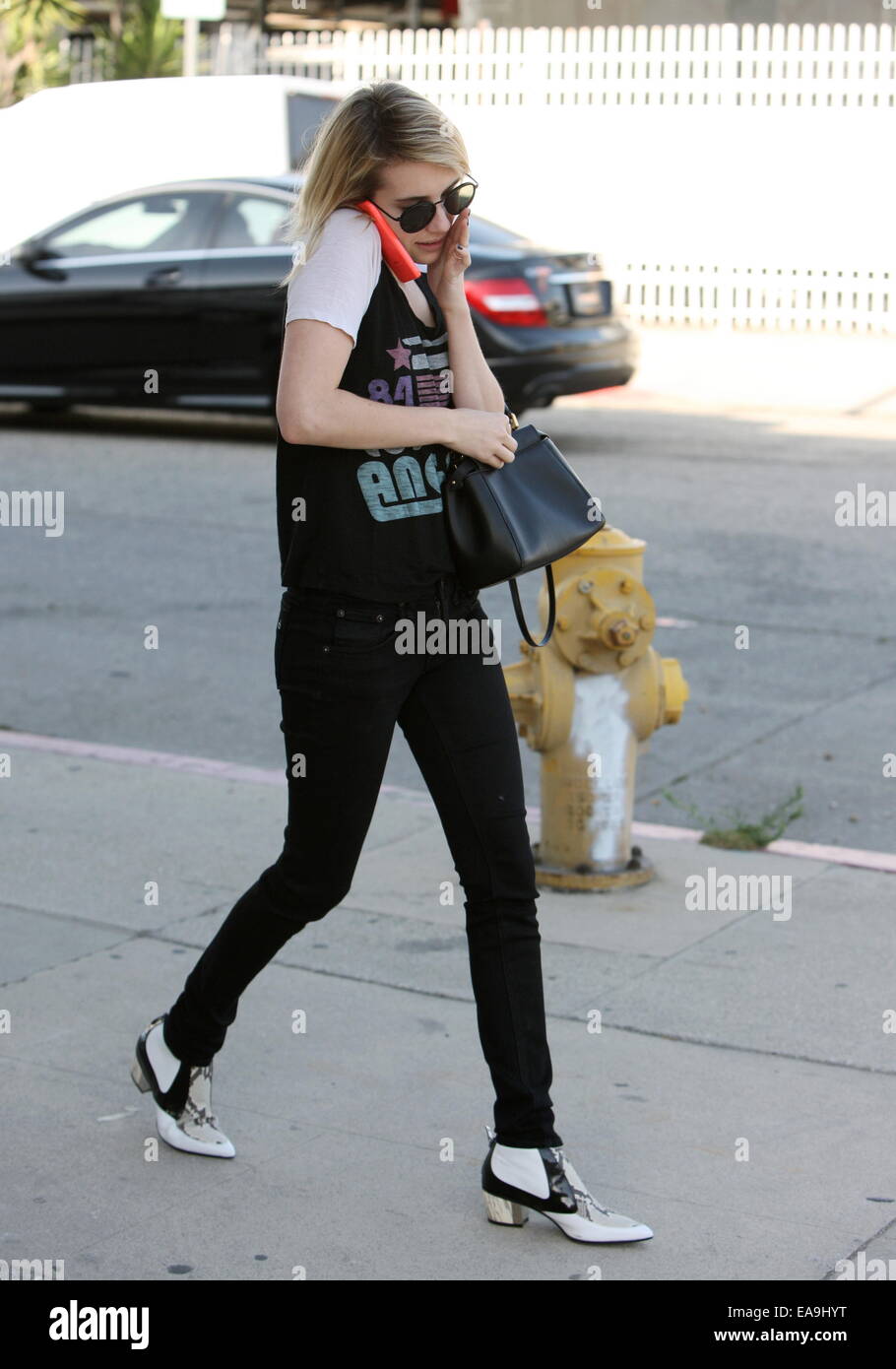 Emma roberts boots hi-res stock photography and images - Alamy