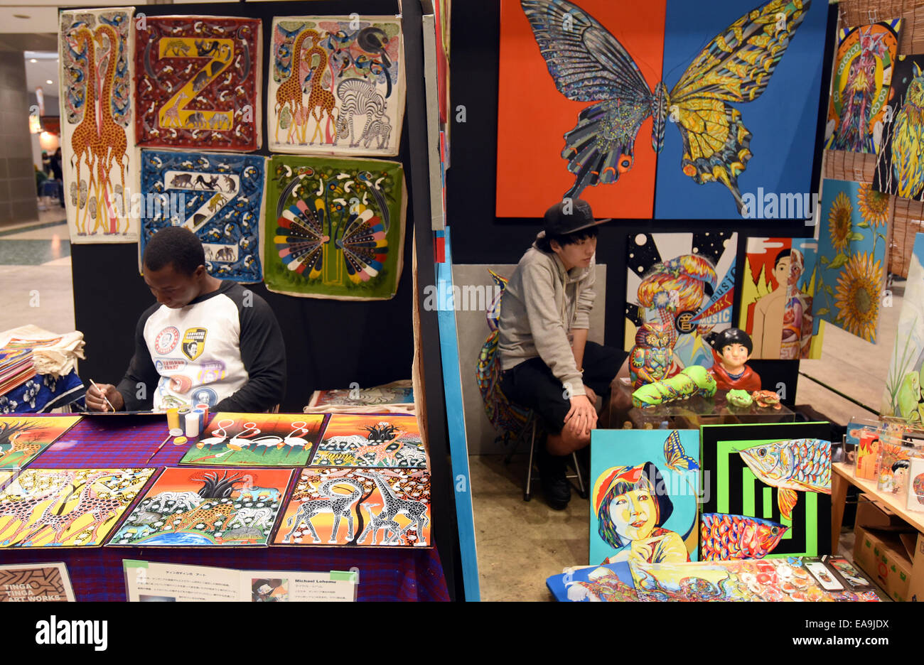 Tokyo, Japan. 8th Nov, 2014. The 38th Design Festa, the single largest ...