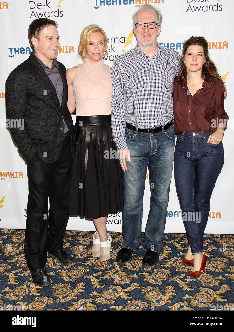 2014 Drama Desk nominees reception at the JW Marriott Essex House ...