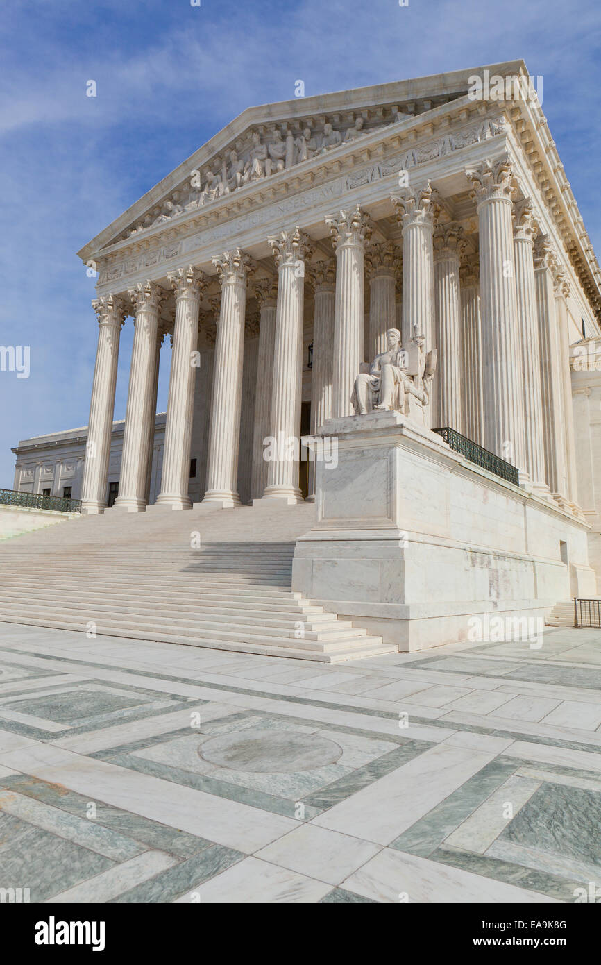 US Supreme Court building - Washington, DC USA Stock Photo - Alamy