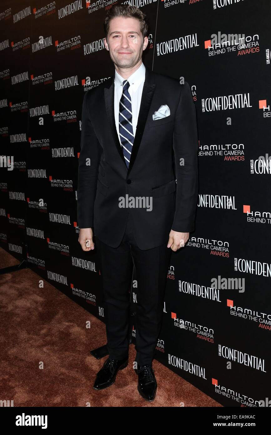 Los Angeles, CA, USA. 9th Nov, 2014. Matthew Morrison at arrivals for ...