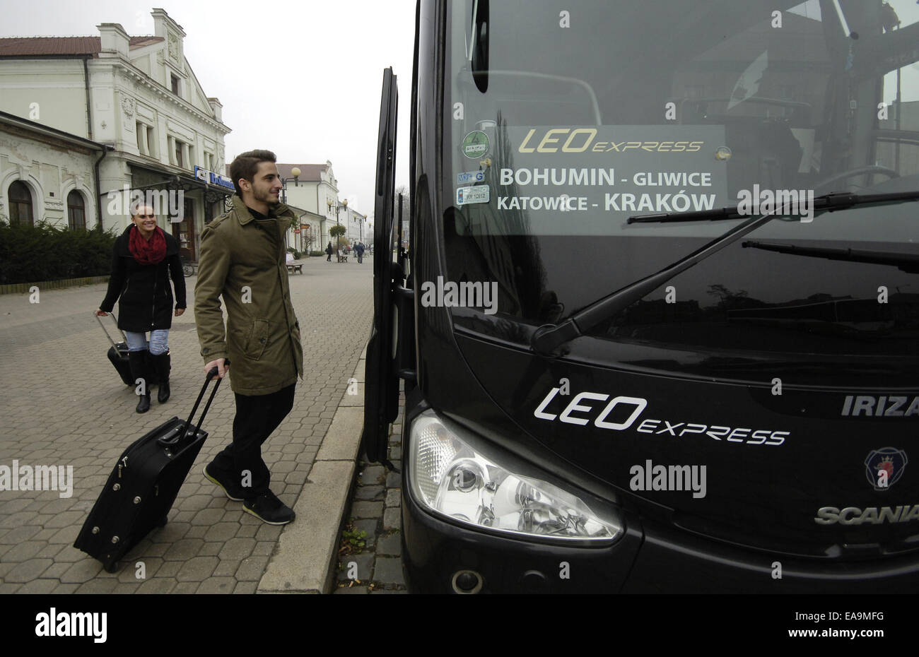 The corporation Leo Express starts new bus transport line Bohumin ...