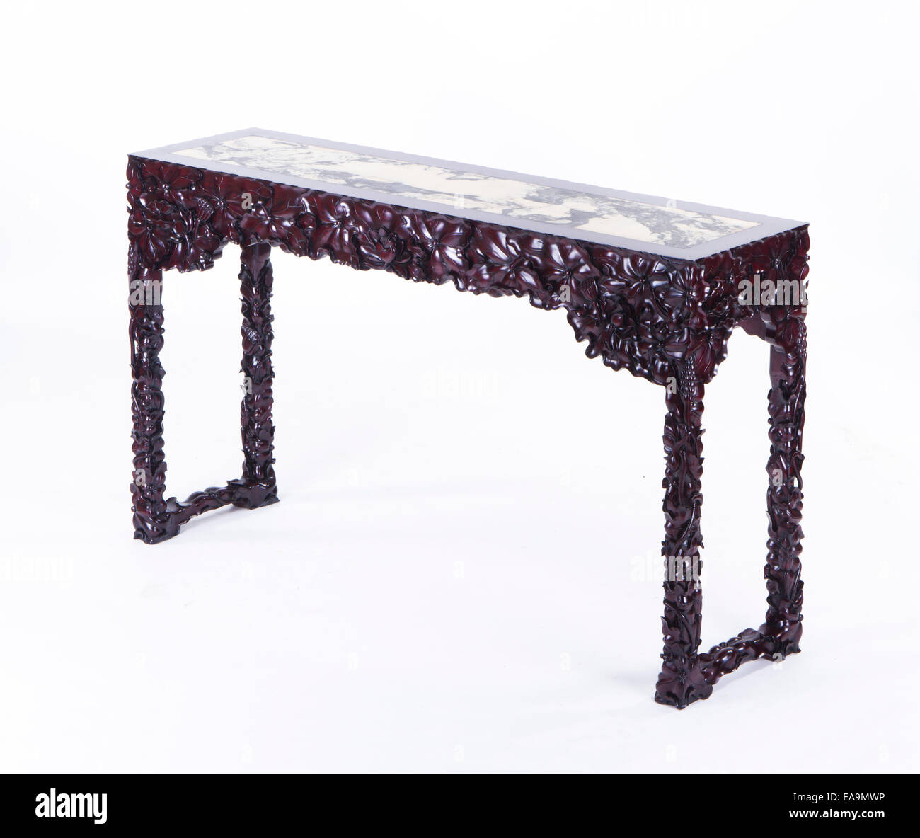 Chinese man wood carving Cut Out Stock Images & Pictures - Alamy