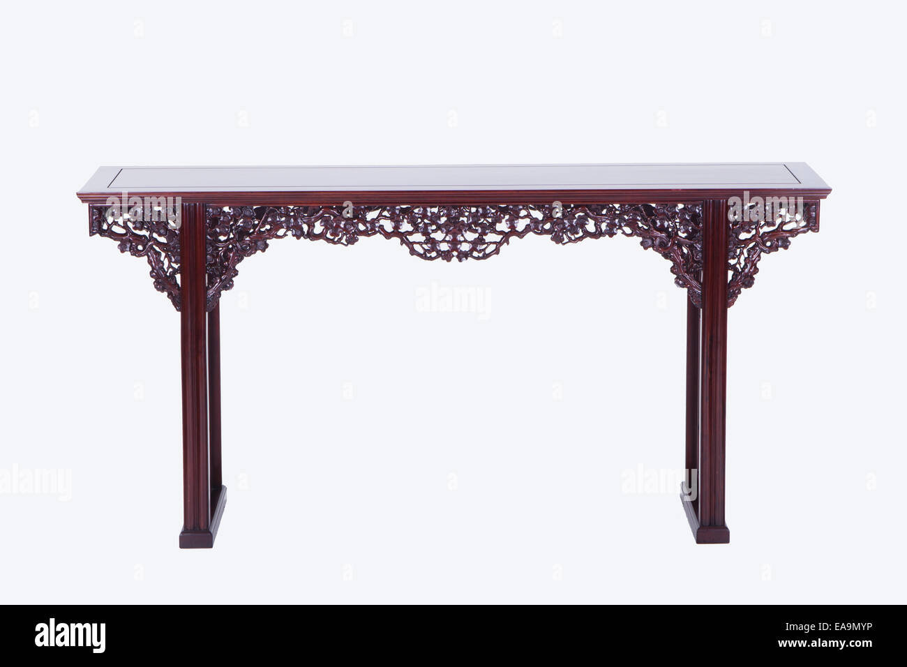 Chinese long table Stock Photo - Alamy