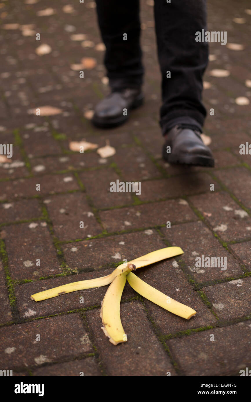 Banana Skin Slip High Resolution Stock Photography and Images - Alamy