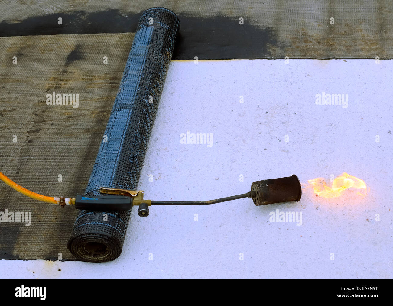 Roofing torch hi-res stock photography and images - Alamy