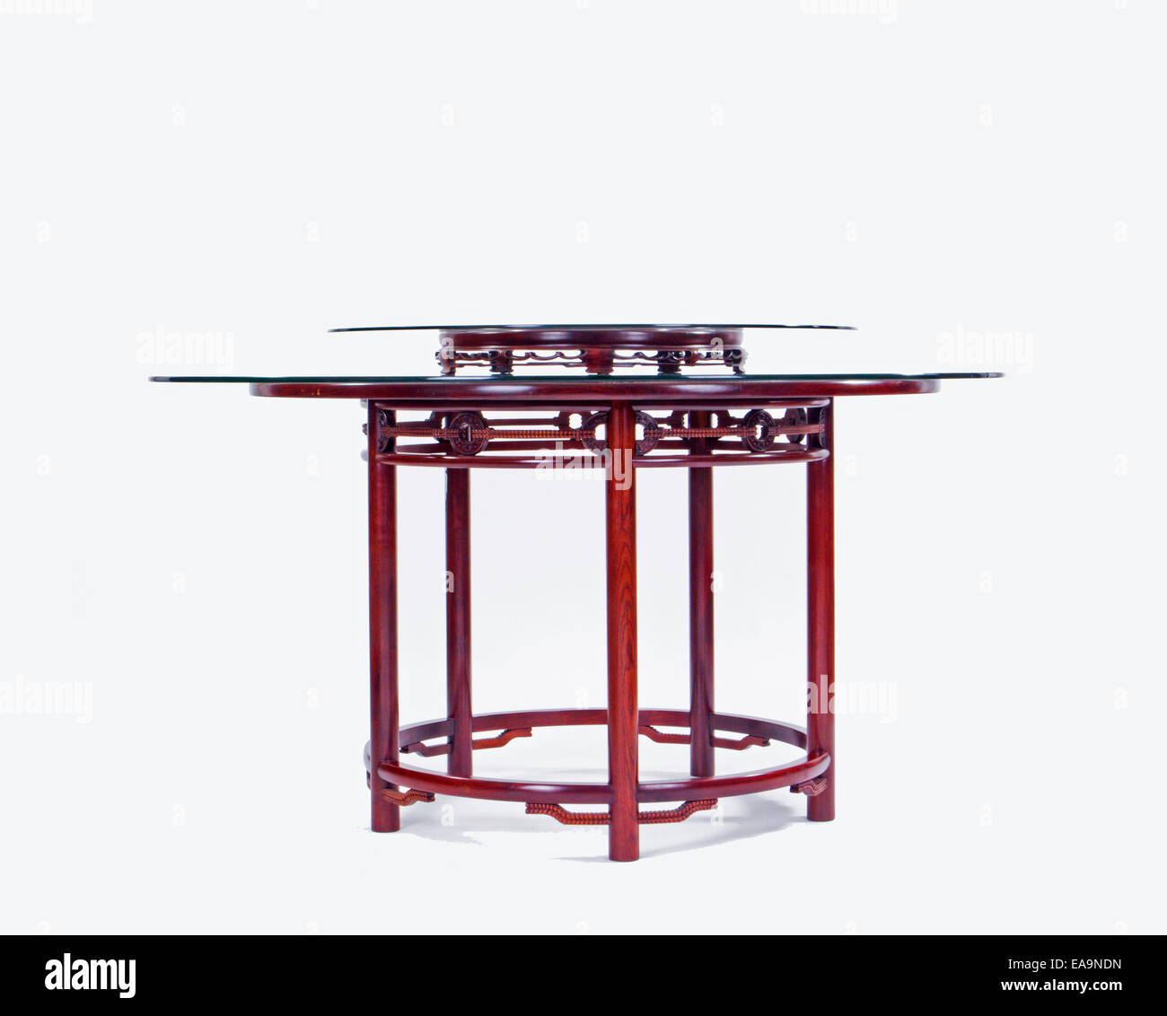 White color setting the table Cut Out Stock Images & Pictures - Alamy