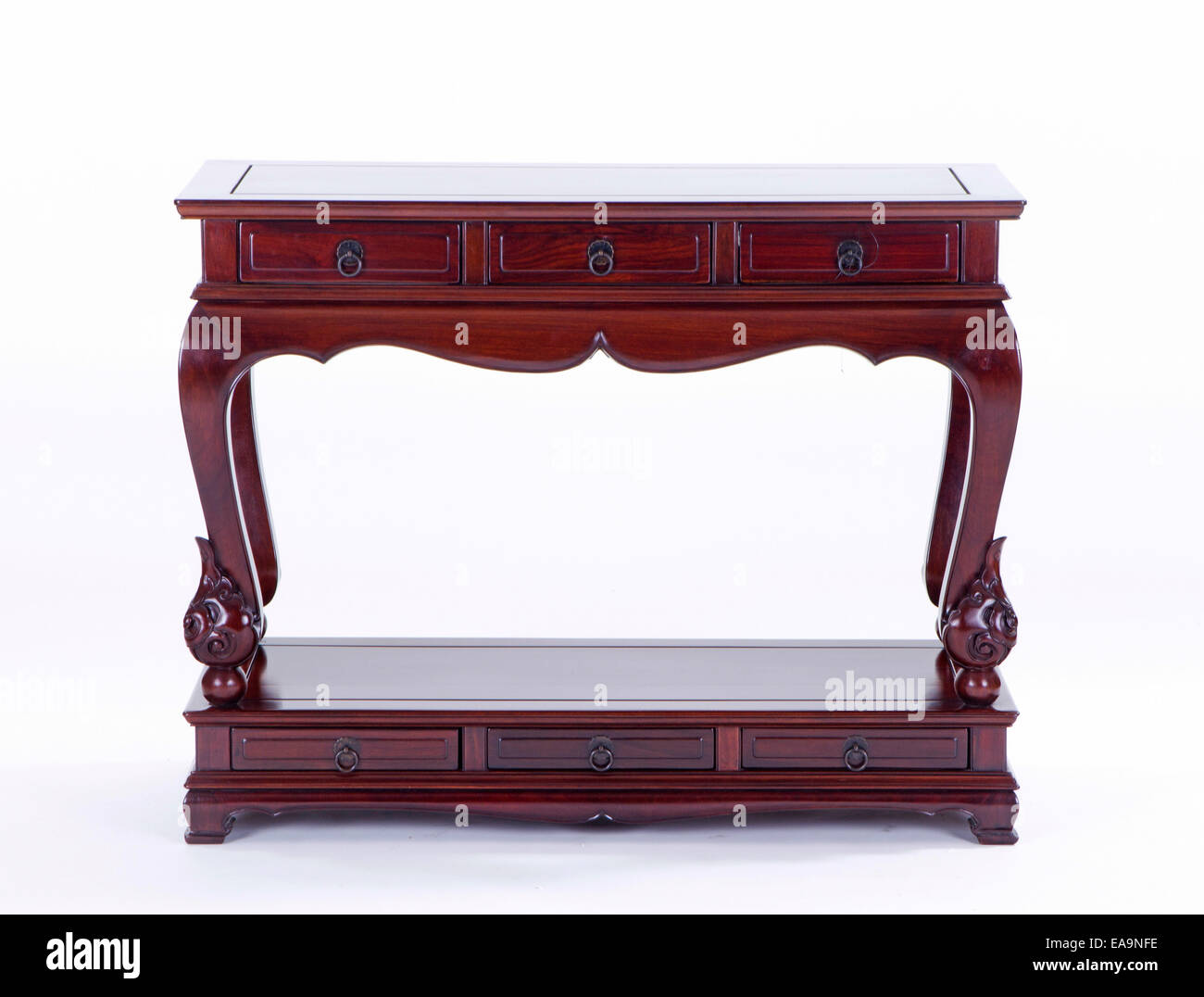 Chinese long table Stock Photo - Alamy