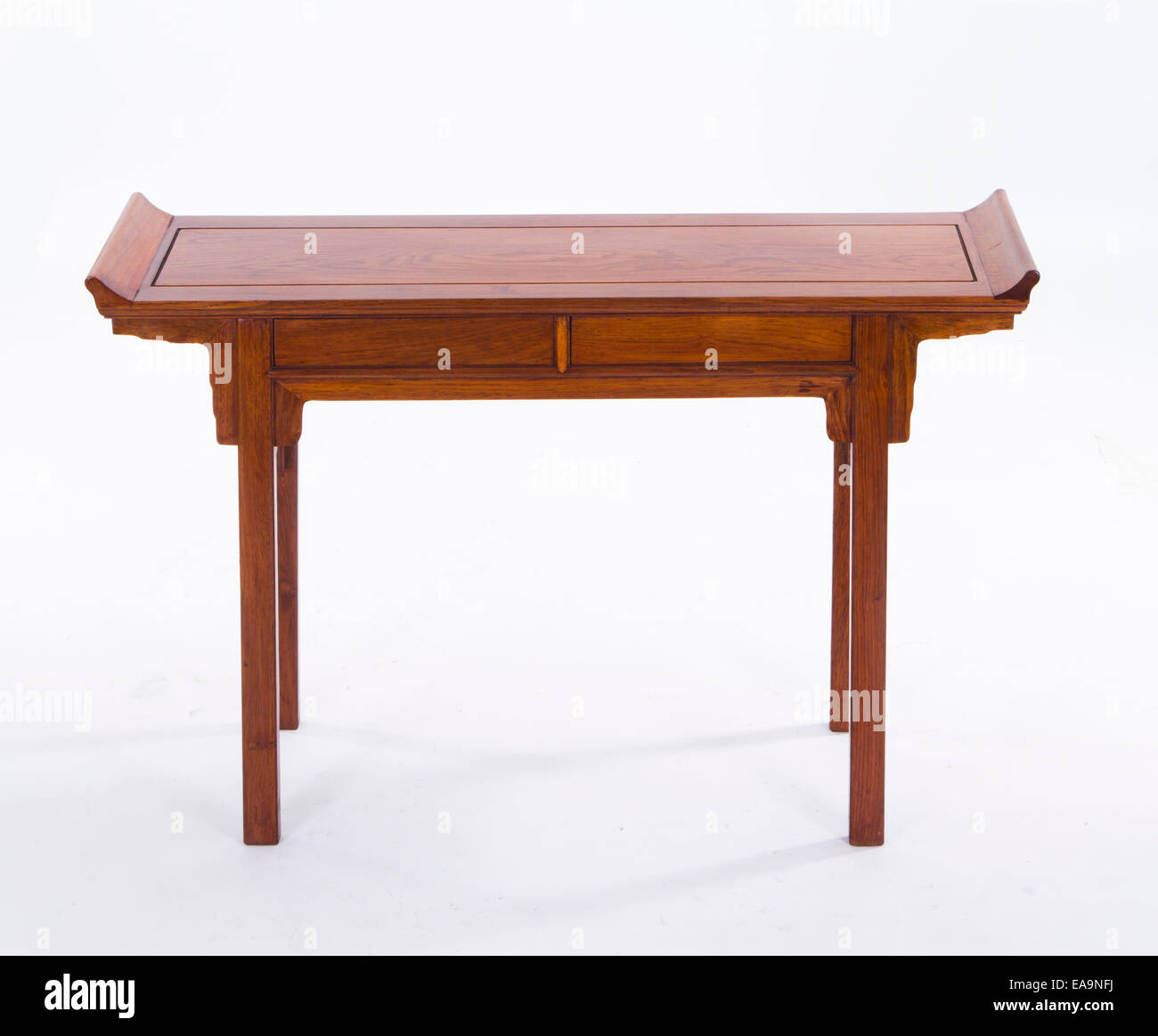Antique Chinese long table Stock Photo - Alamy