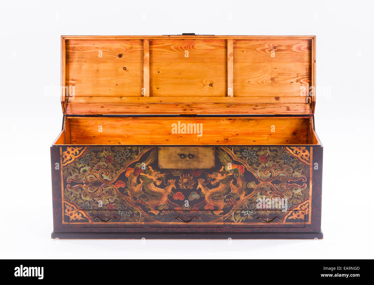 Brown traditional chinese dragon Cut Out Stock Images & Pictures - Alamy