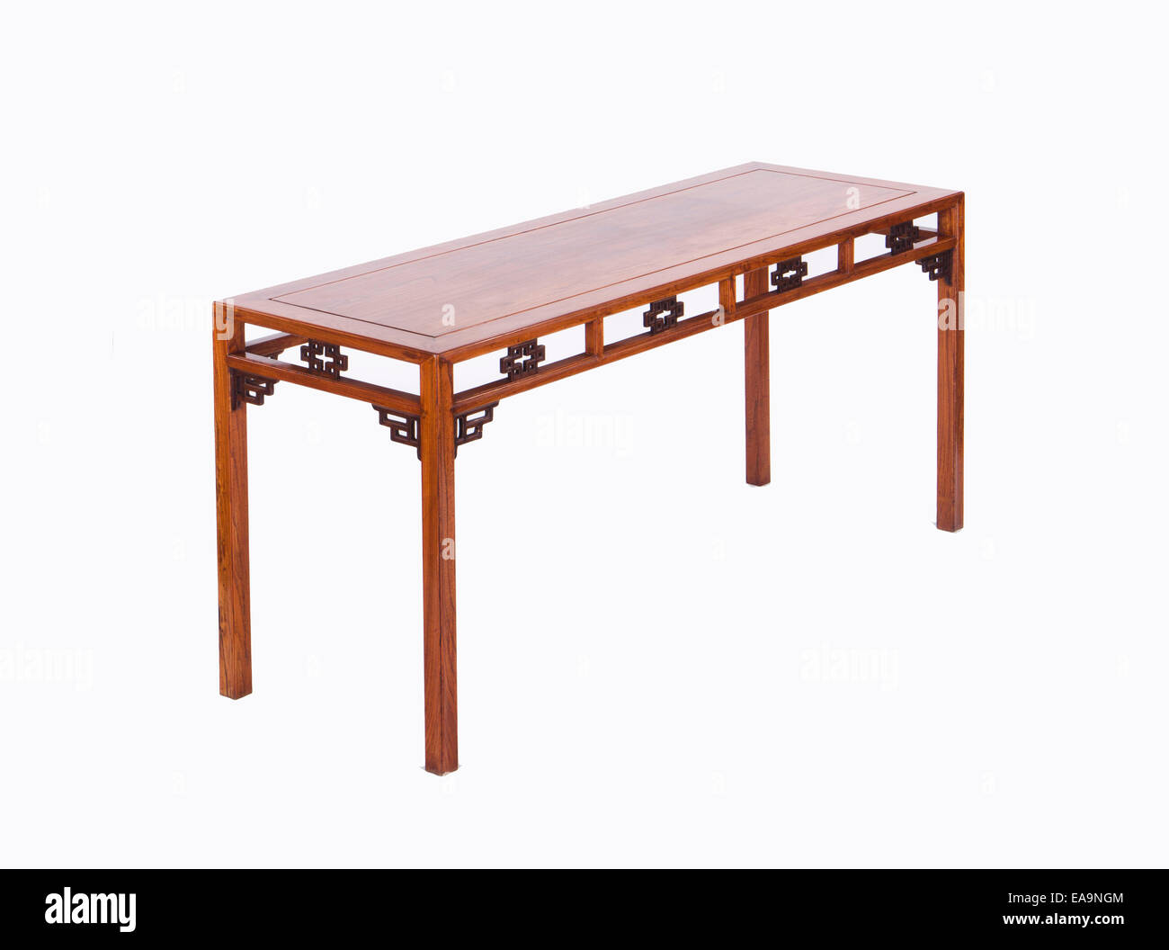 Chinese long table Stock Photo - Alamy