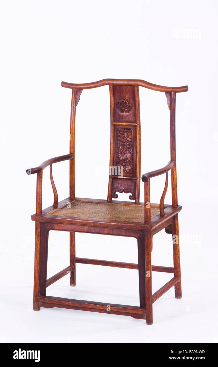 Antique Chinese chair Stock Photo - Alamy