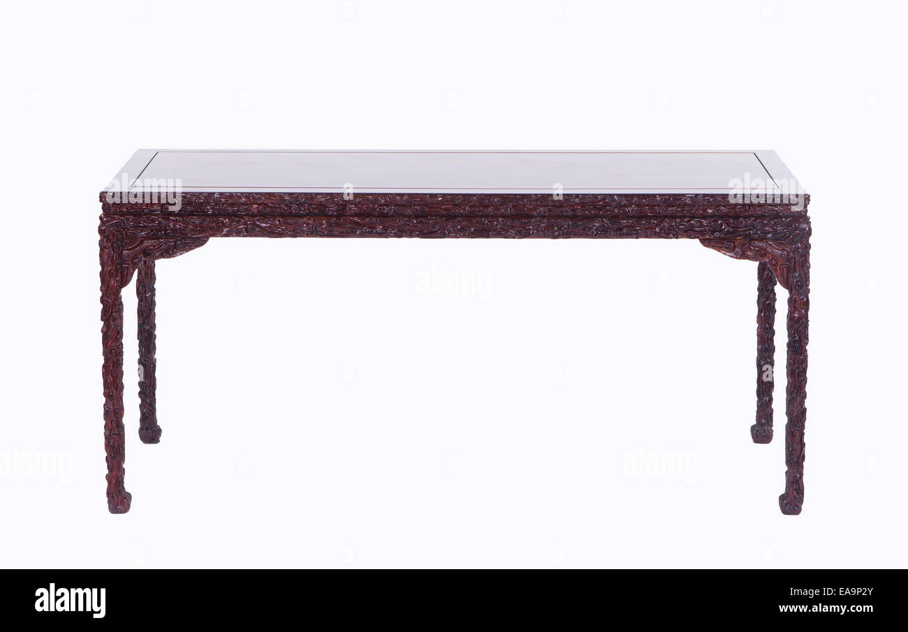 Antique Chinese table Stock Photo - Alamy