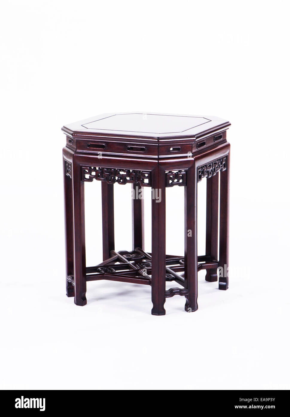 Antique Chinese table Stock Photo - Alamy