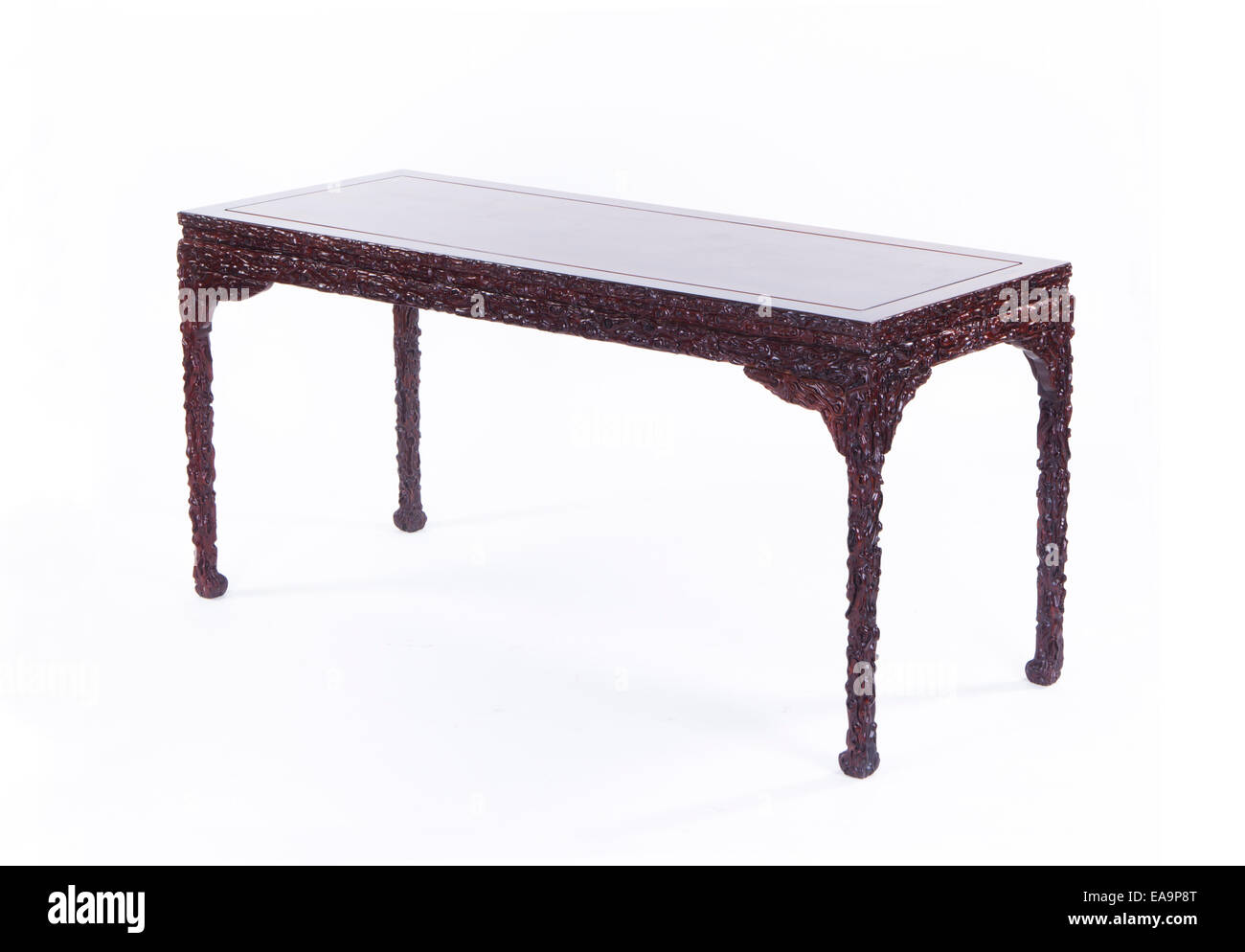 Antique Chinese table Stock Photo - Alamy