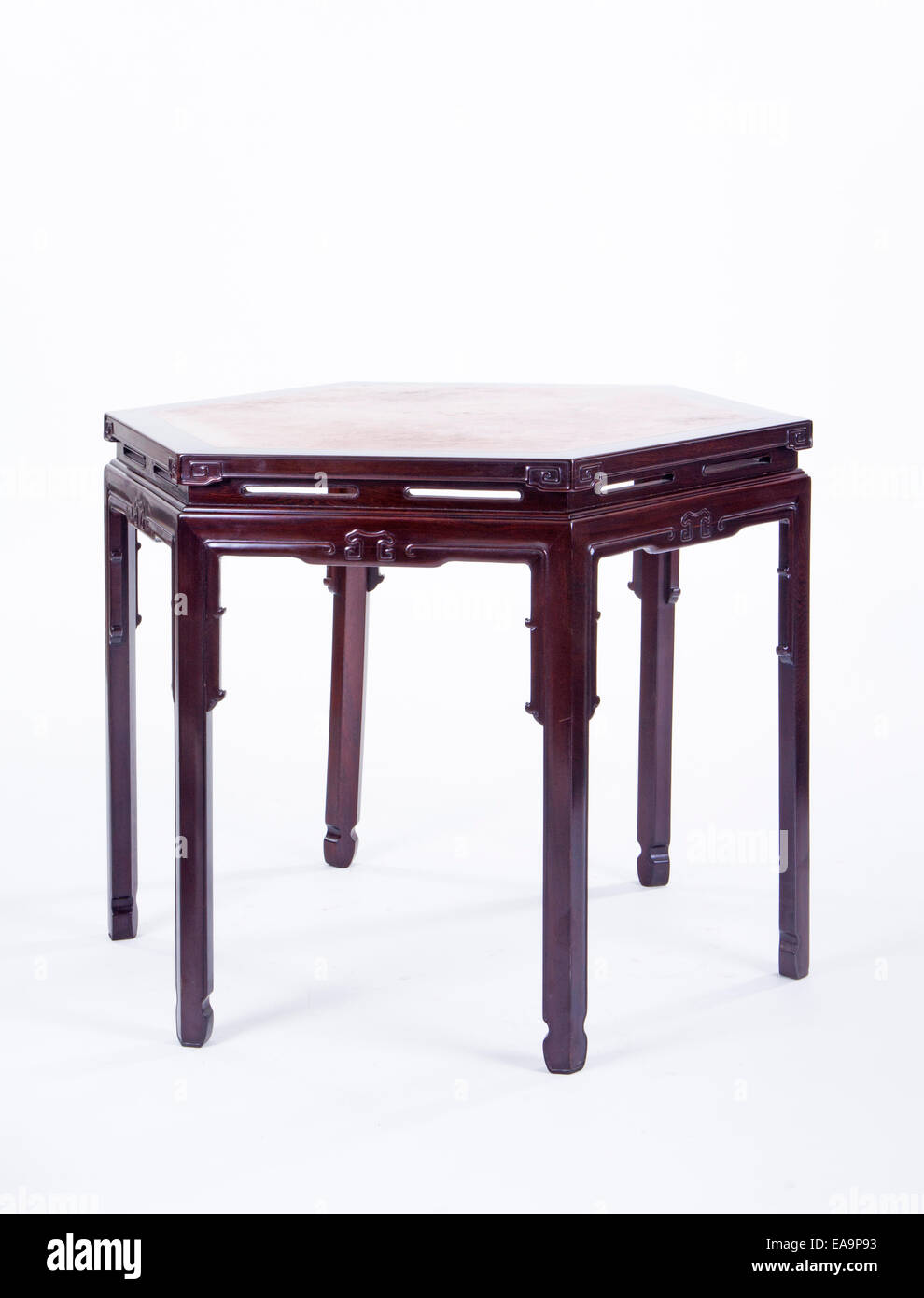 Antique Chinese table Stock Photo - Alamy