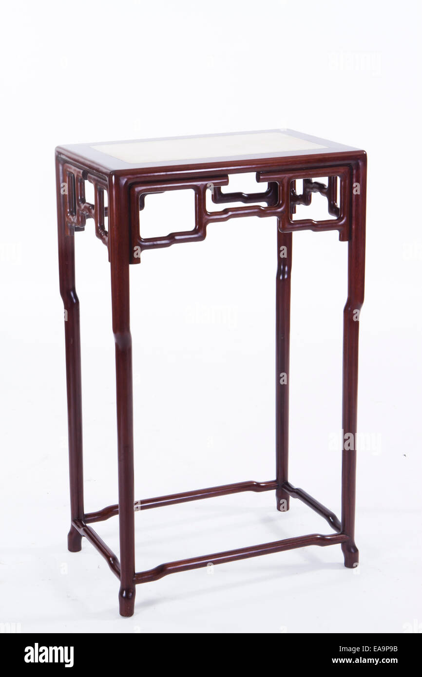 Antique Chinese table Stock Photo - Alamy