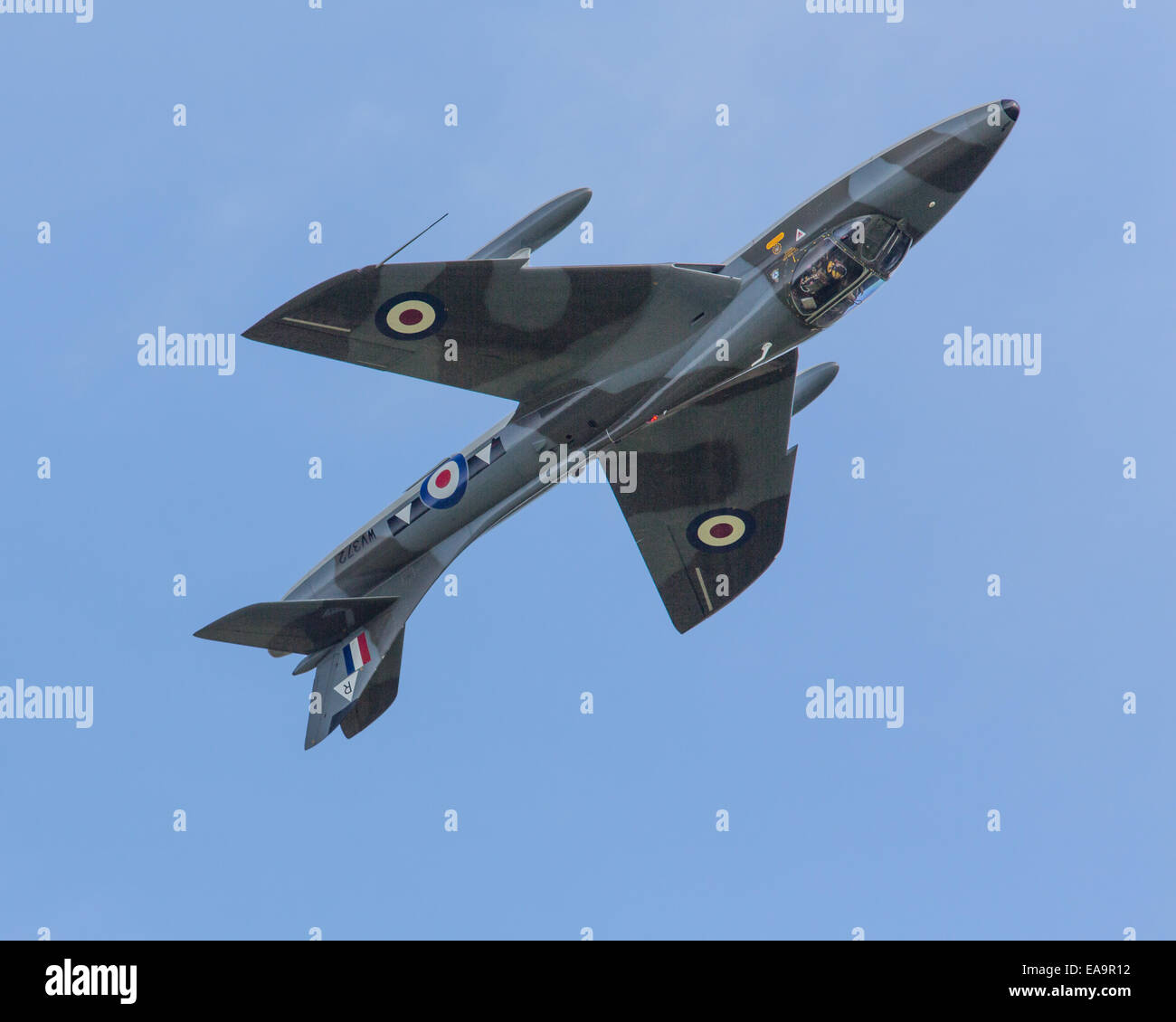 Hawker hunter cold war fighter jet hi-res stock photography and images ...