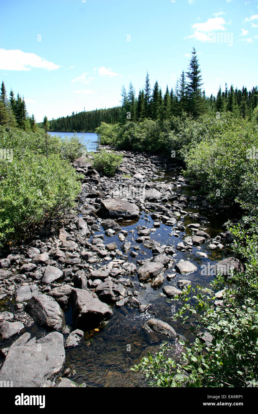 Blue canada colors green newfoundland natural nature river rocks hi-res ...