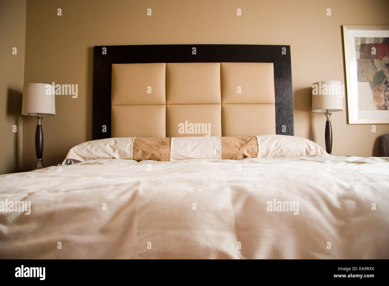 Interior view of Bedroom Stock Photo - Alamy
