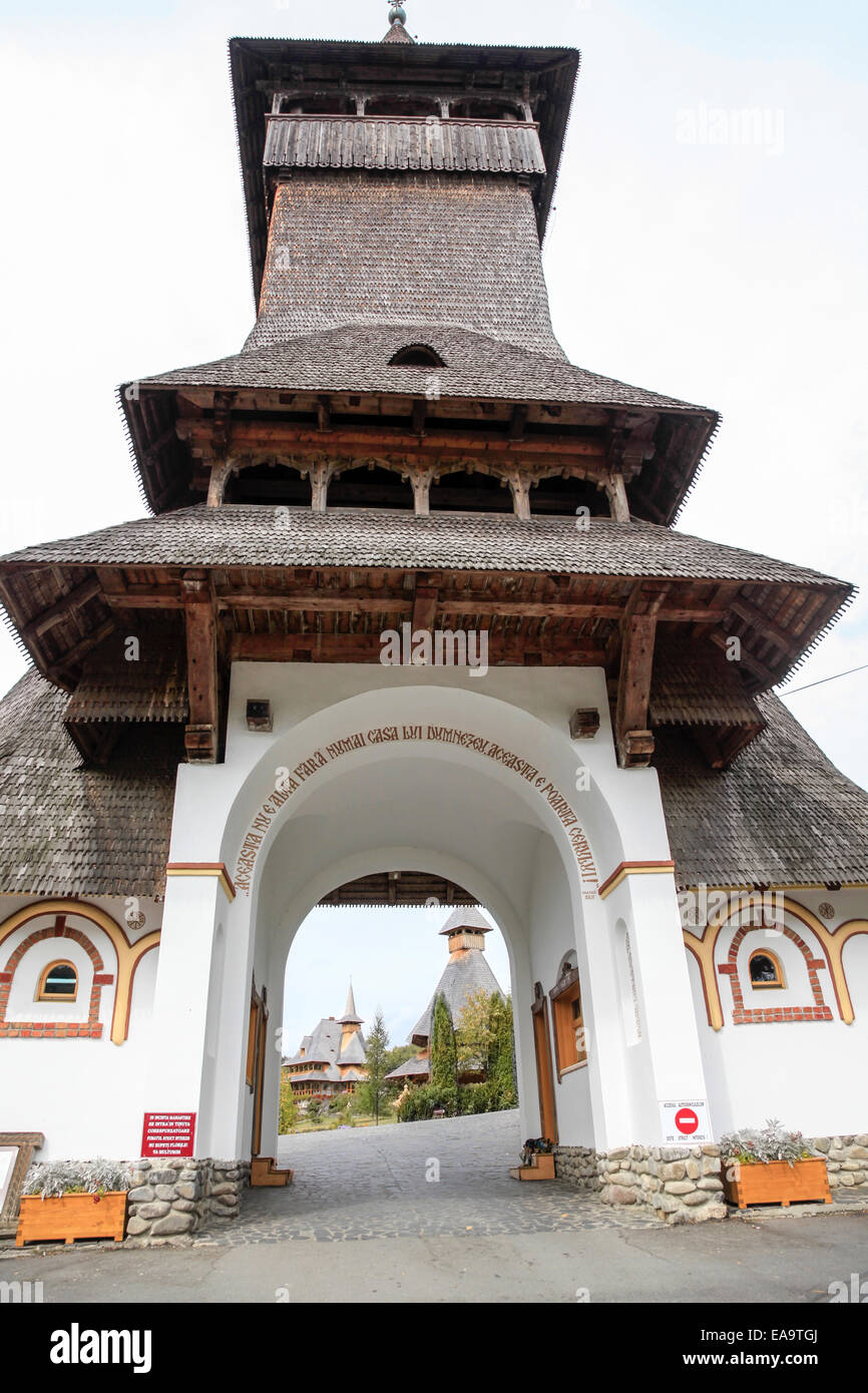 Barsana Monastery, Maramures County, Romania Stock Photo - Alamy