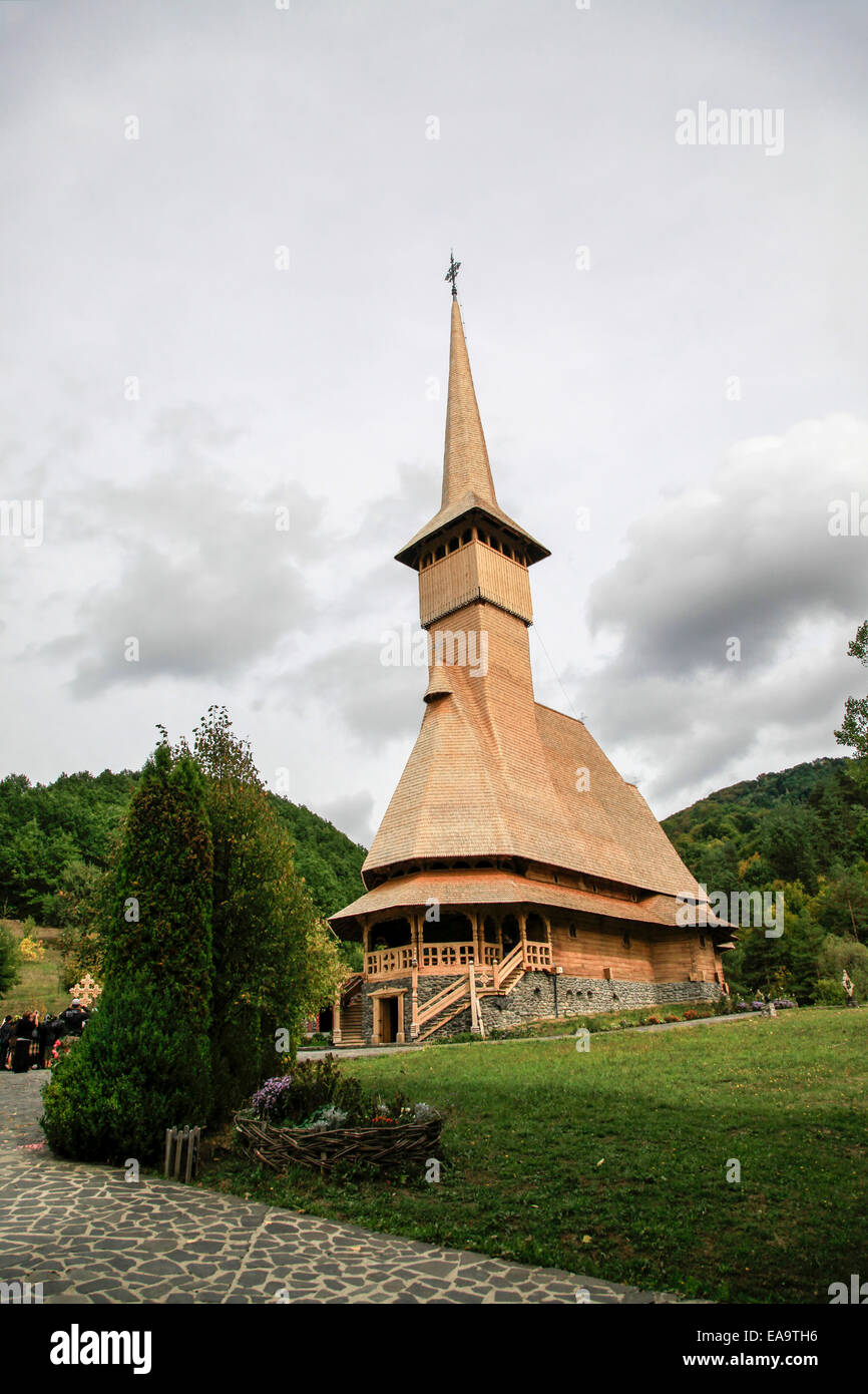 Barsana Monastery, Maramures County, Romania Stock Photo - Alamy