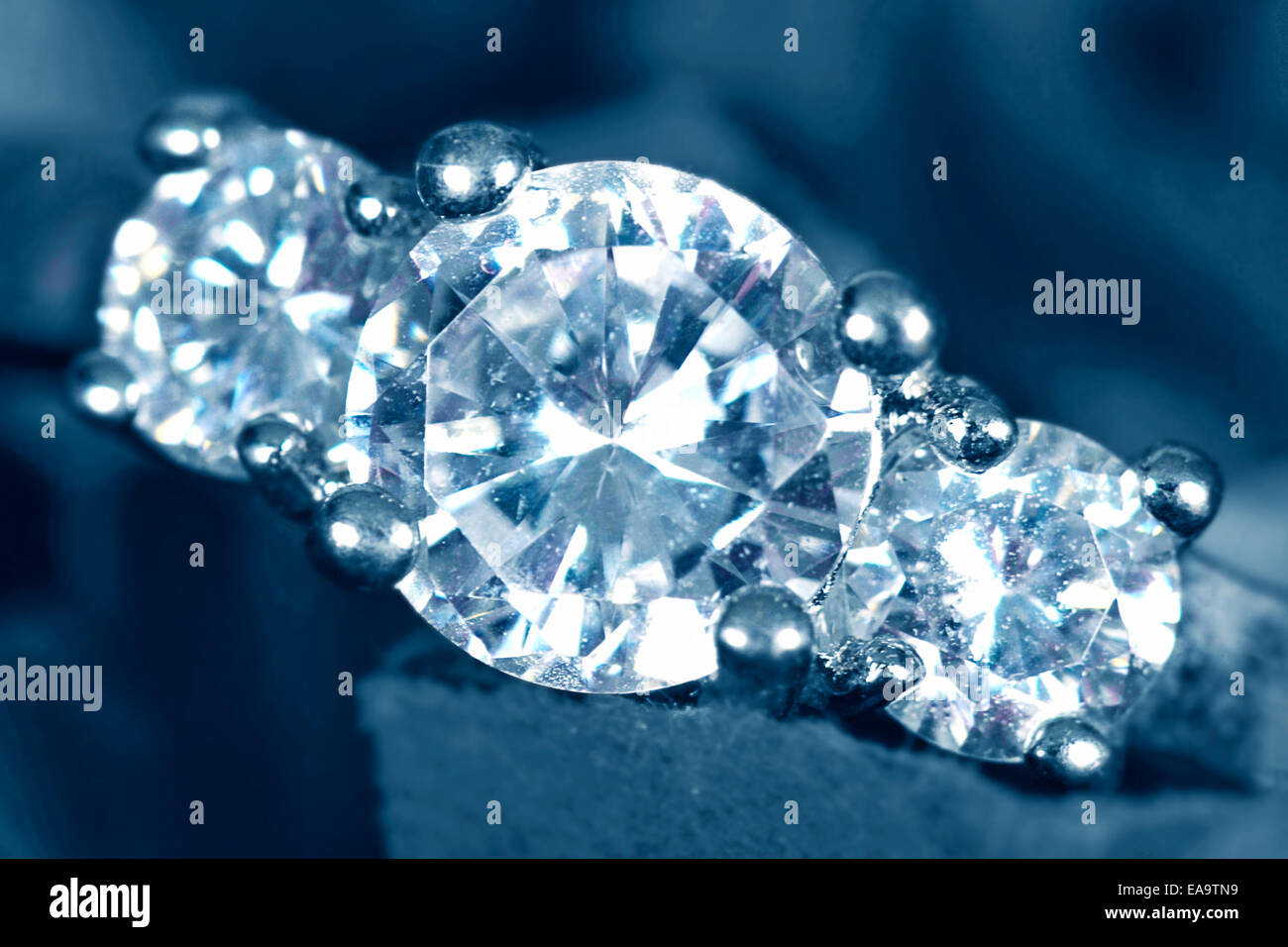 Engagement Ring taken closeup on red background Stock Photo - Alamy