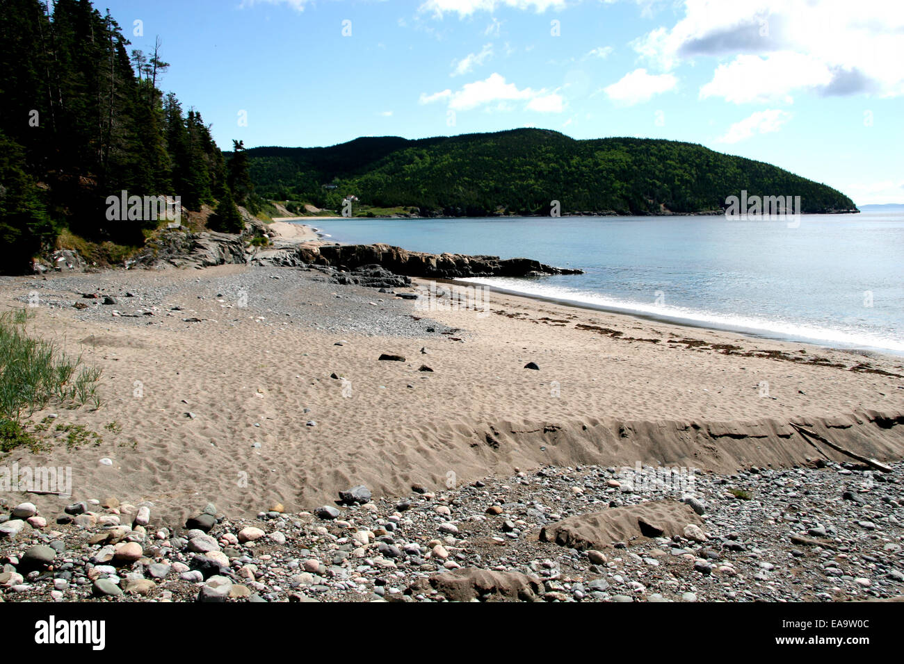 Sandy Cove Beach in rural Newfoundland Stock Photo - Alamy