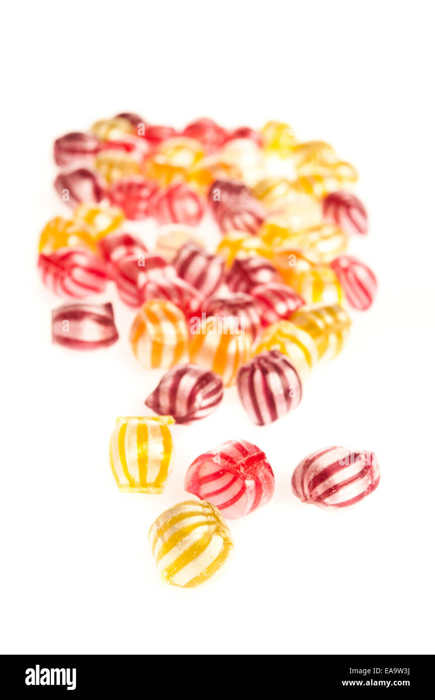 assorted marbles candies isolated Stock Photo - Alamy