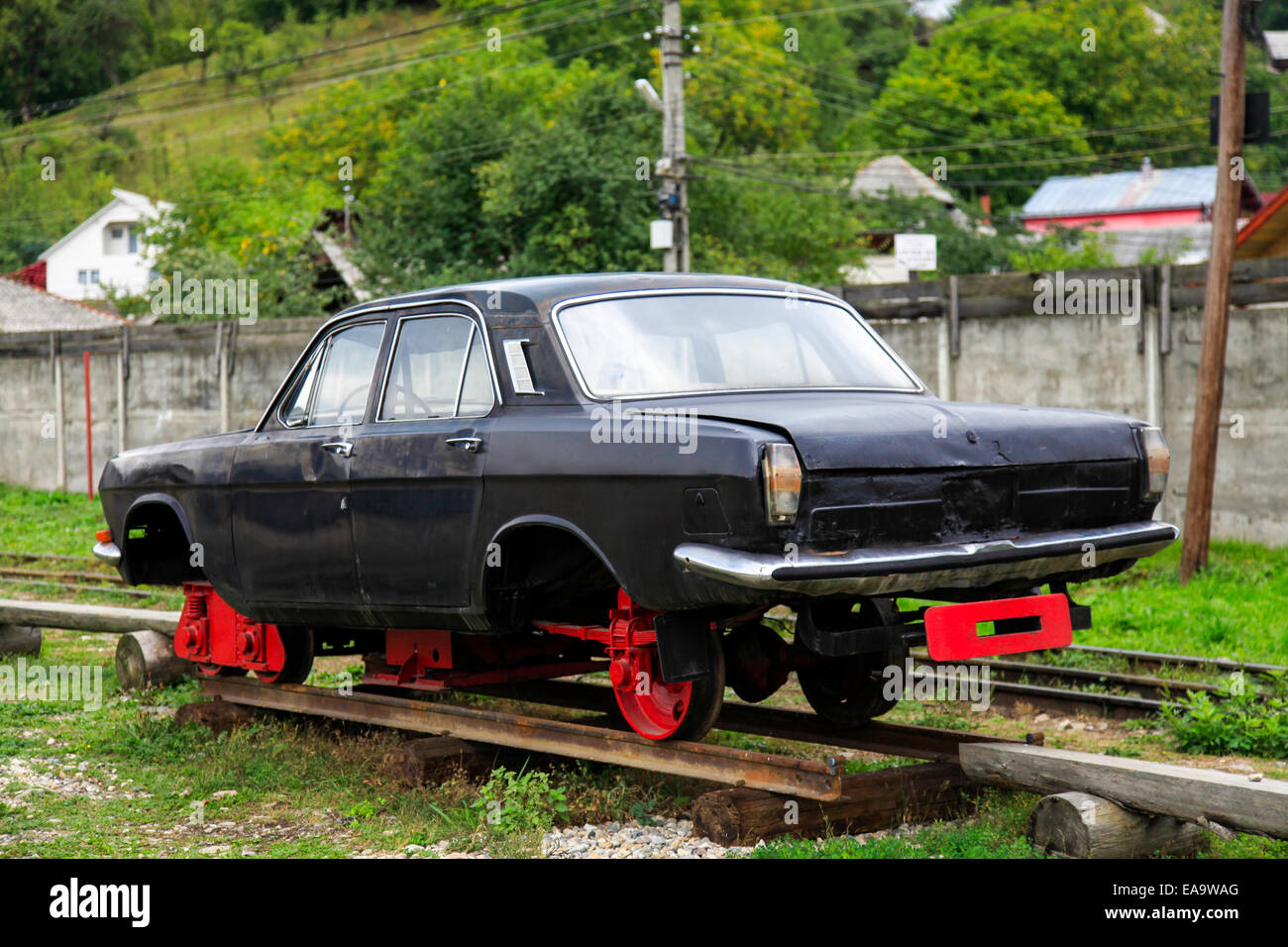 Viseu de Sus Steam Engine, Maramures County, Romania Car on tracks ...