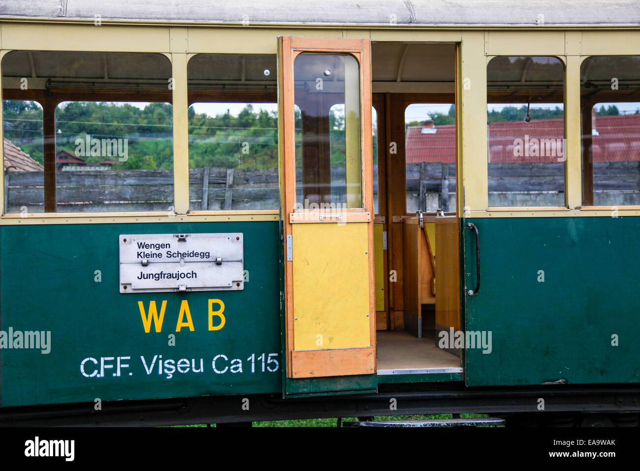 Viseu de Sus Steam Engine, Maramures County, Romania Stock Photo - Alamy