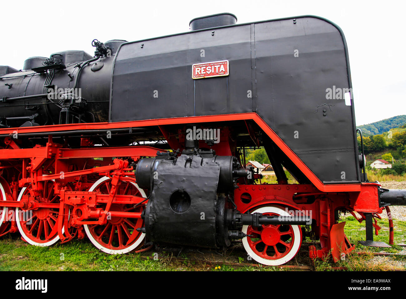 Viseu de Sus Steam Engine, Maramures County, Romania Stock Photo - Alamy