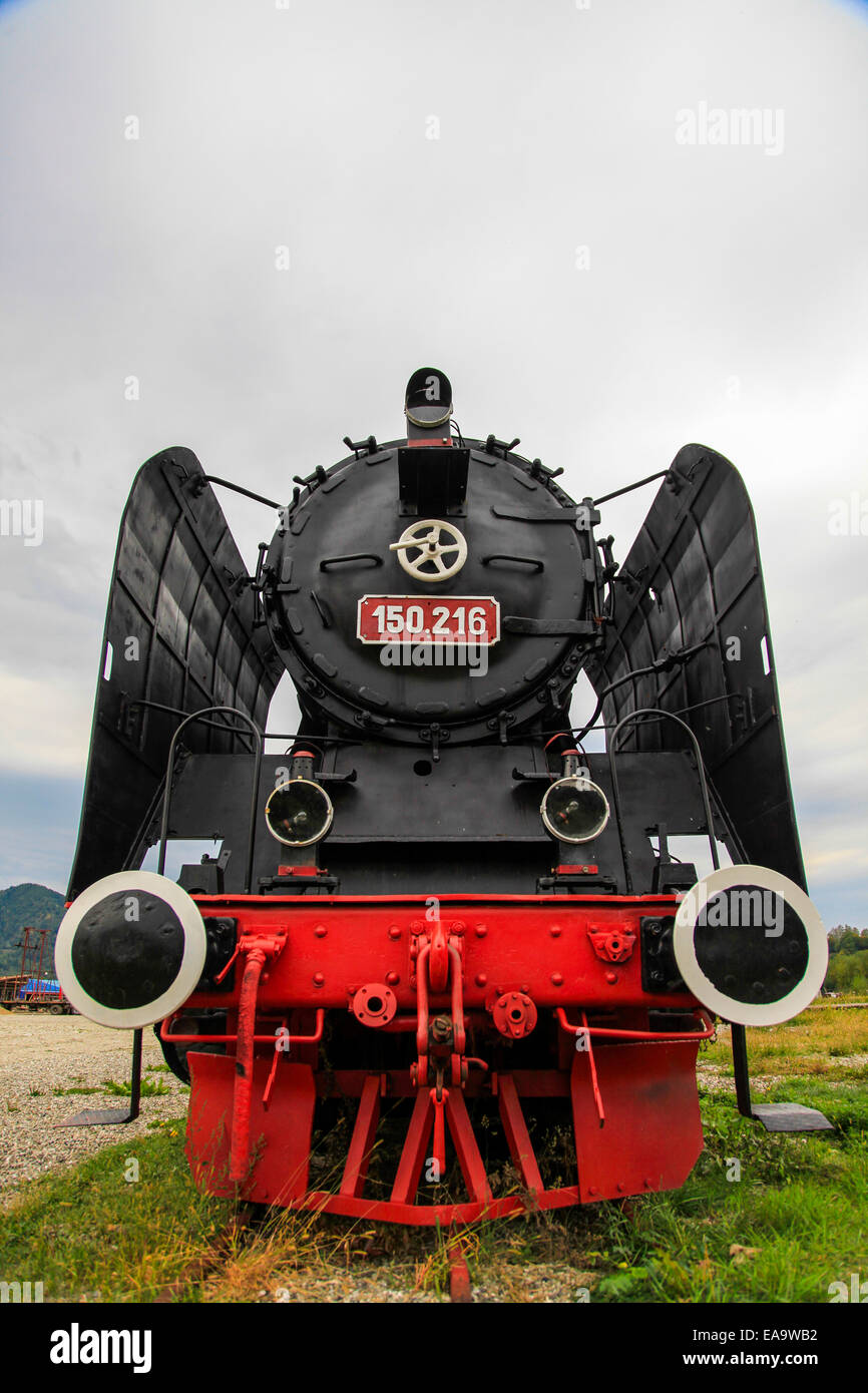 Viseu de Sus Steam Engine, Maramures County, Romania Stock Photo - Alamy