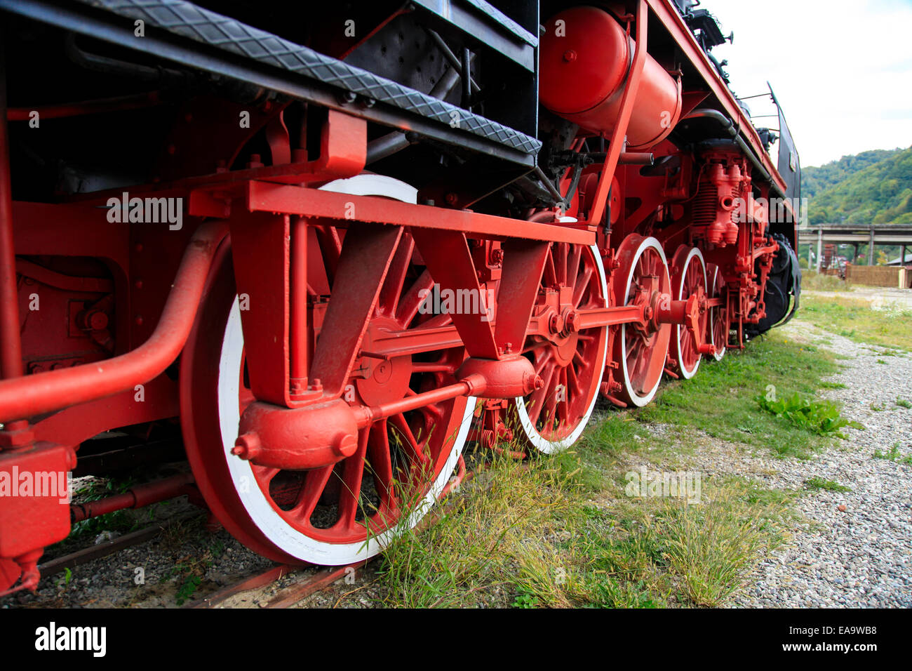 Viseu de Sus Steam Engine, Maramures County, Romania Stock Photo - Alamy