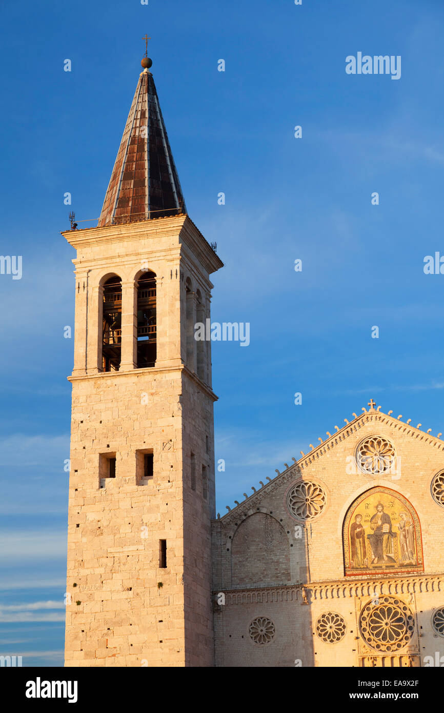 Duomo (Cathedral), Spoleto, Umbria, Italy Stock Photo - Alamy