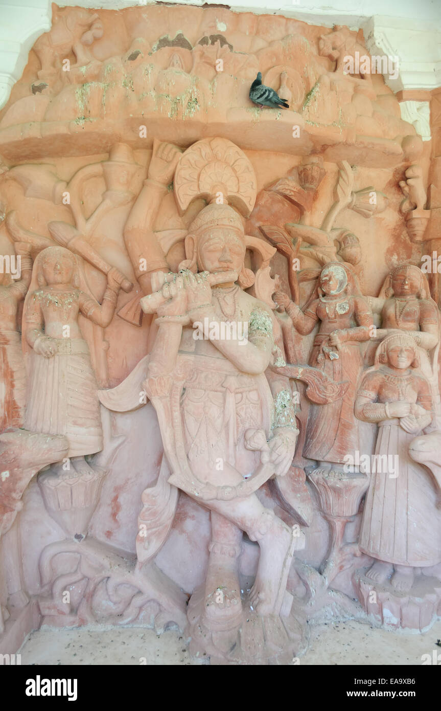 Stone sculpture hindu god hi-res stock photography and images - Alamy
