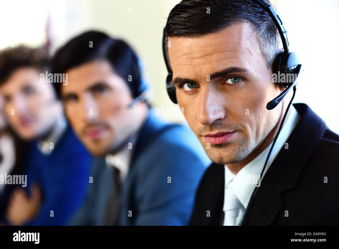 Service team hi-res stock photography and images - Alamy