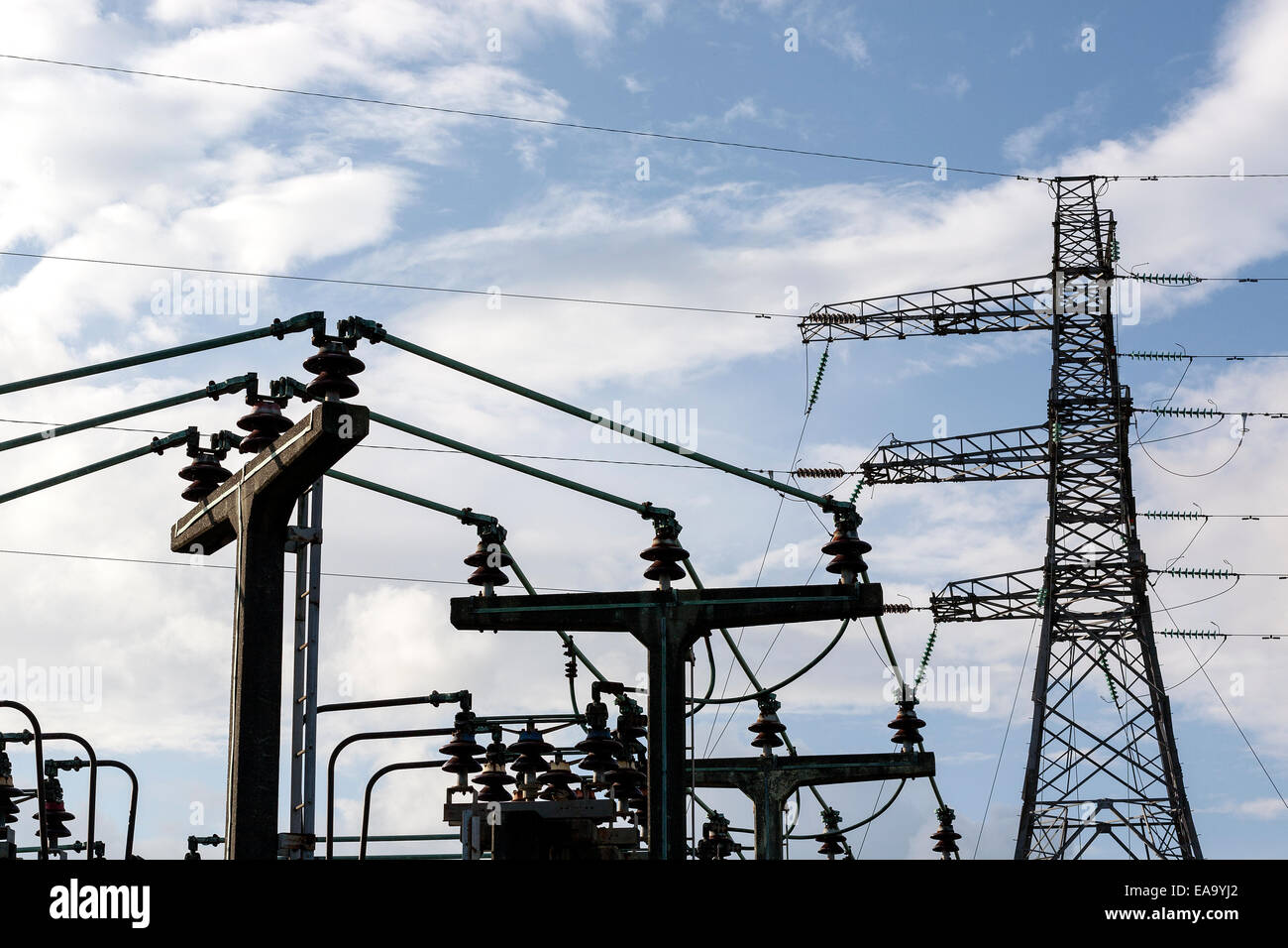 electricity, power, powerful, line, station, pylon, plant, tower ...
