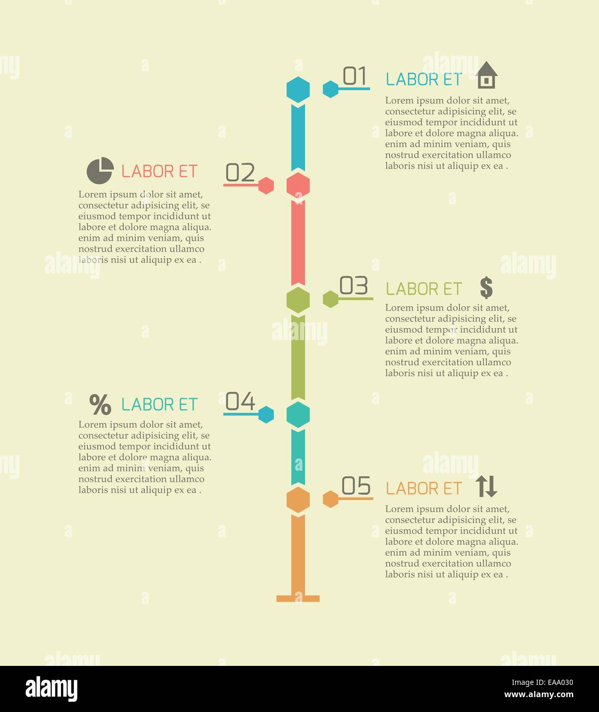 Infographic timeline chart design elements vector illustration Stock ...