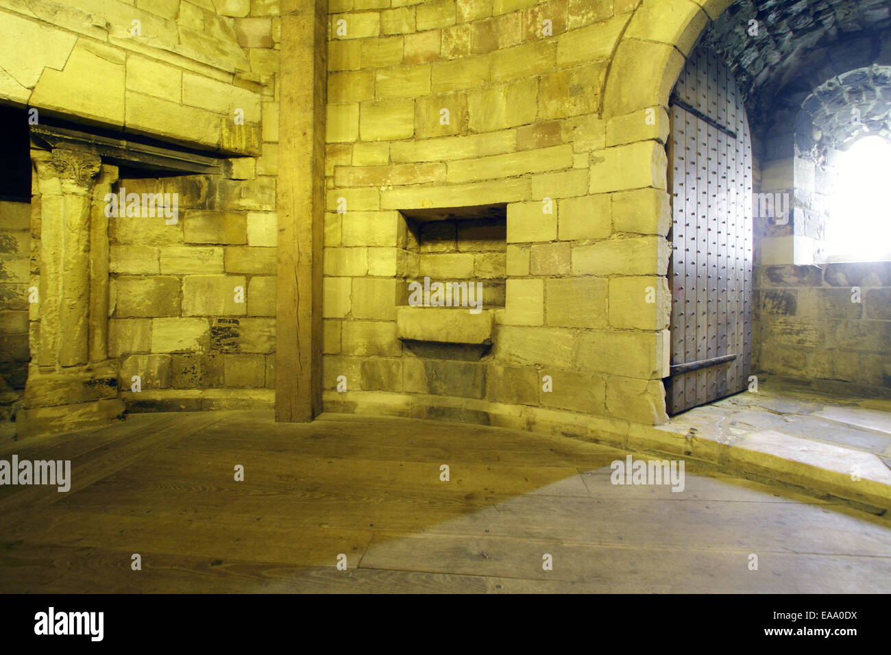 Conisbrough Castle. main entrance hall Conisbrough Castle is a 12th ...