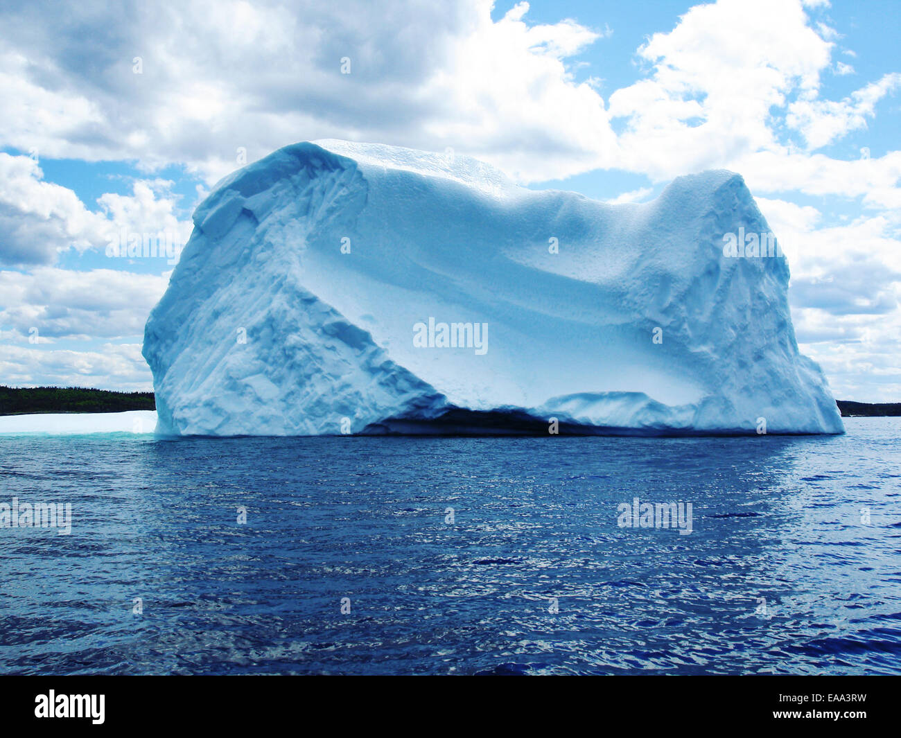 Ice Berg in Ocean off Newfoundland Stock Photo - Alamy
