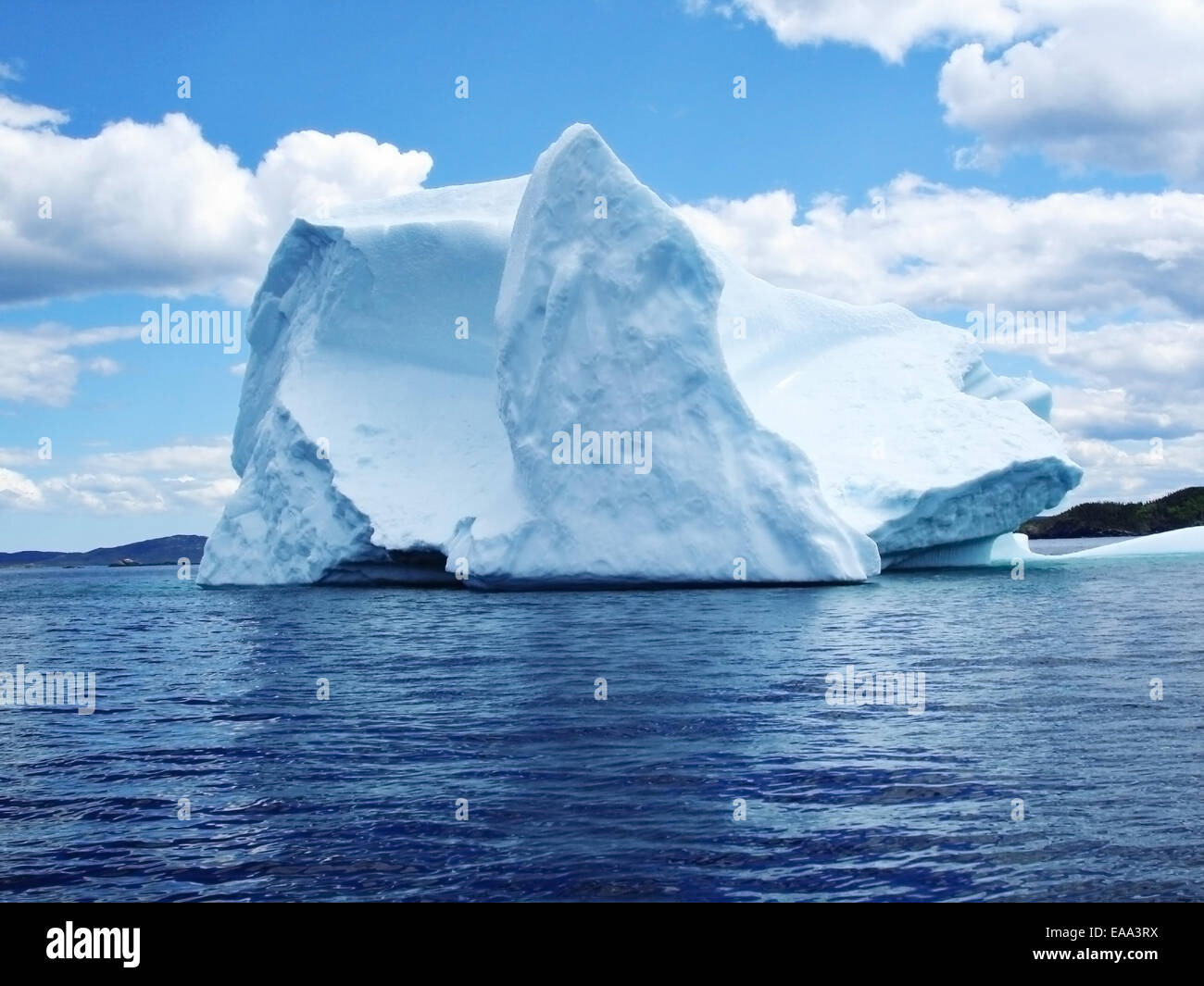 Ice Berg in Ocean off Newfoundland Stock Photo - Alamy