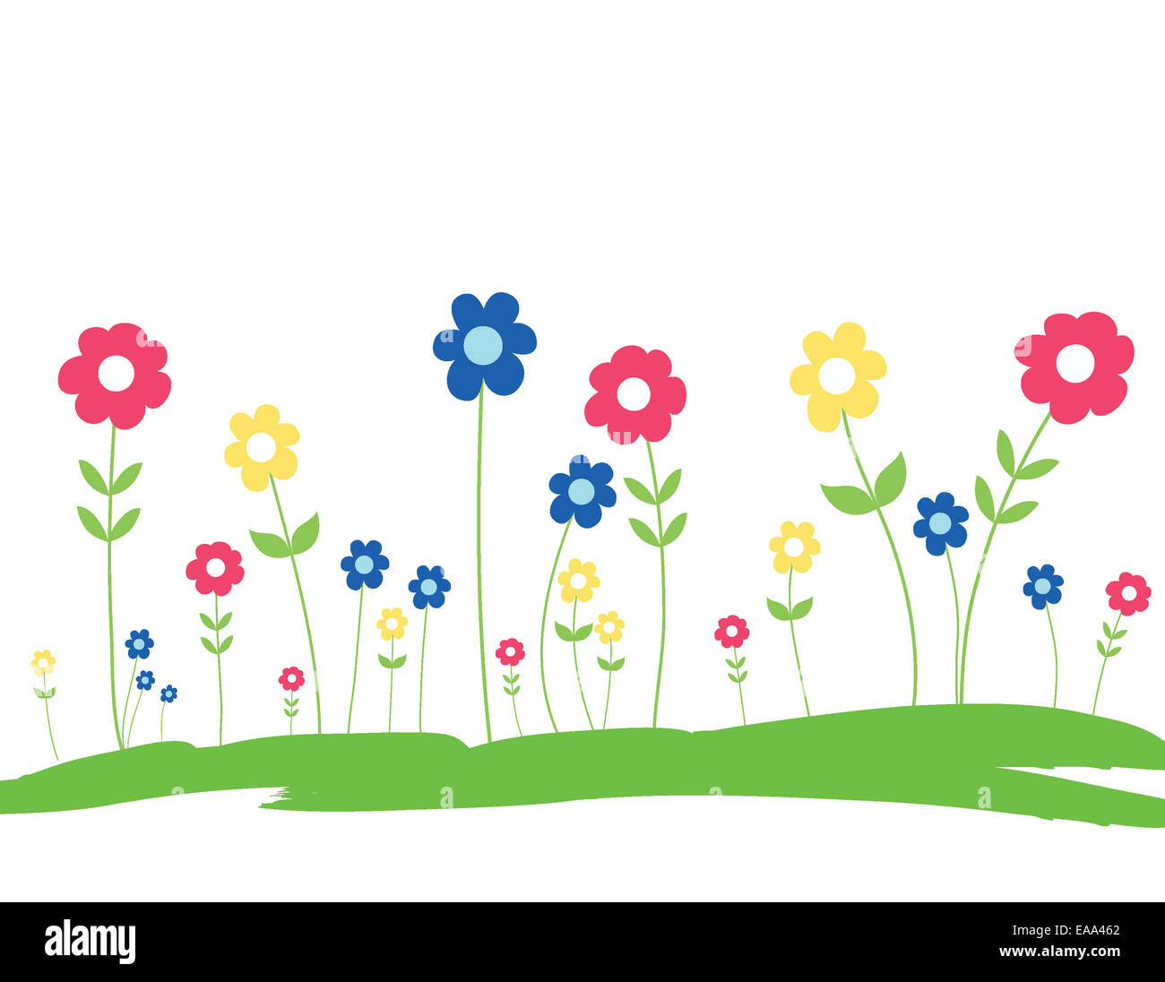 Hand in flowers Cut Out Stock Images & Pictures - Alamy