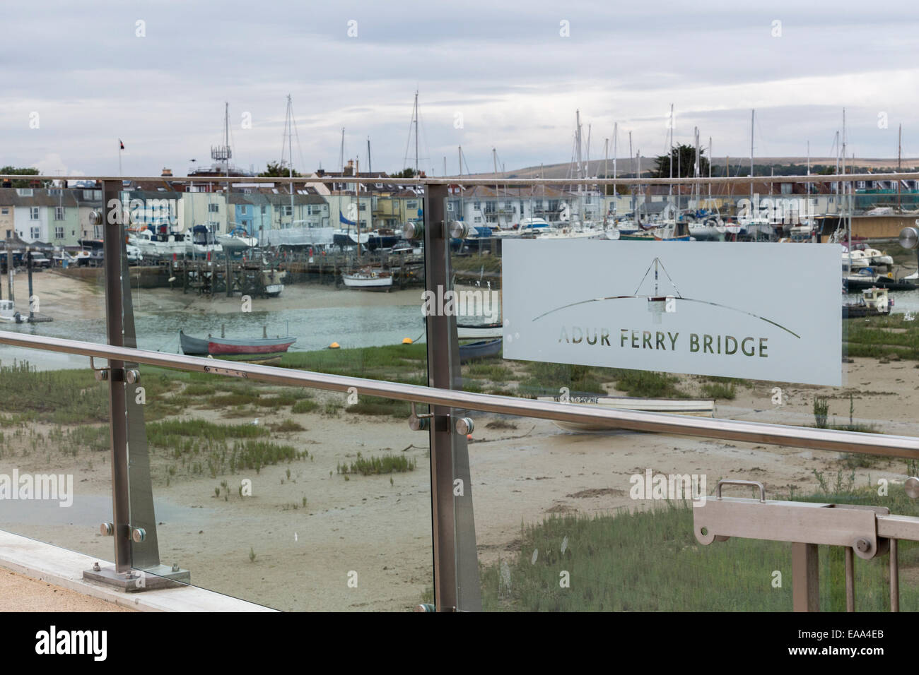 Shoreham Ferry Foot Bridge Stock Photo - Alamy