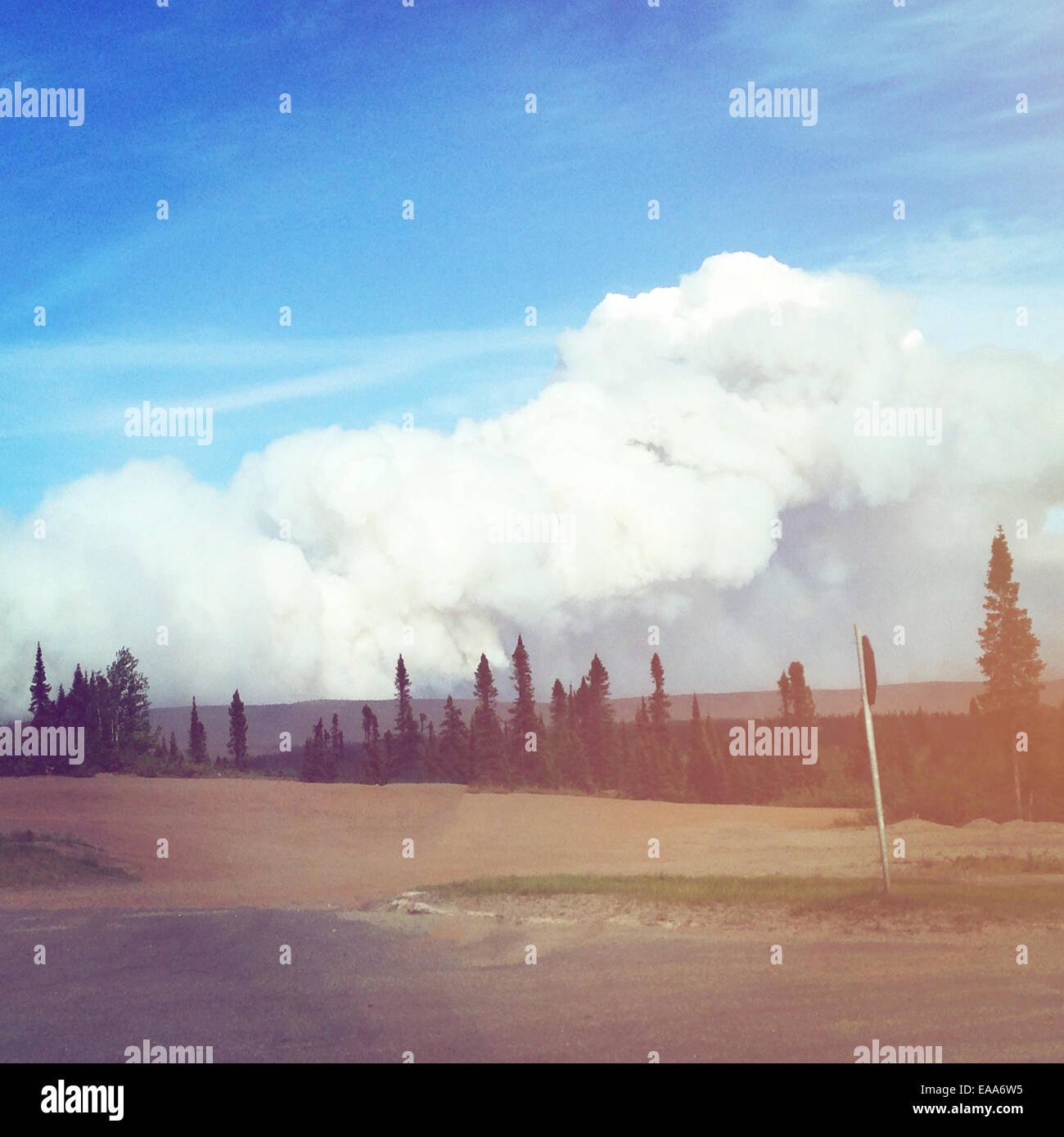 Clouds white smoke from hi-res stock photography and images - Alamy